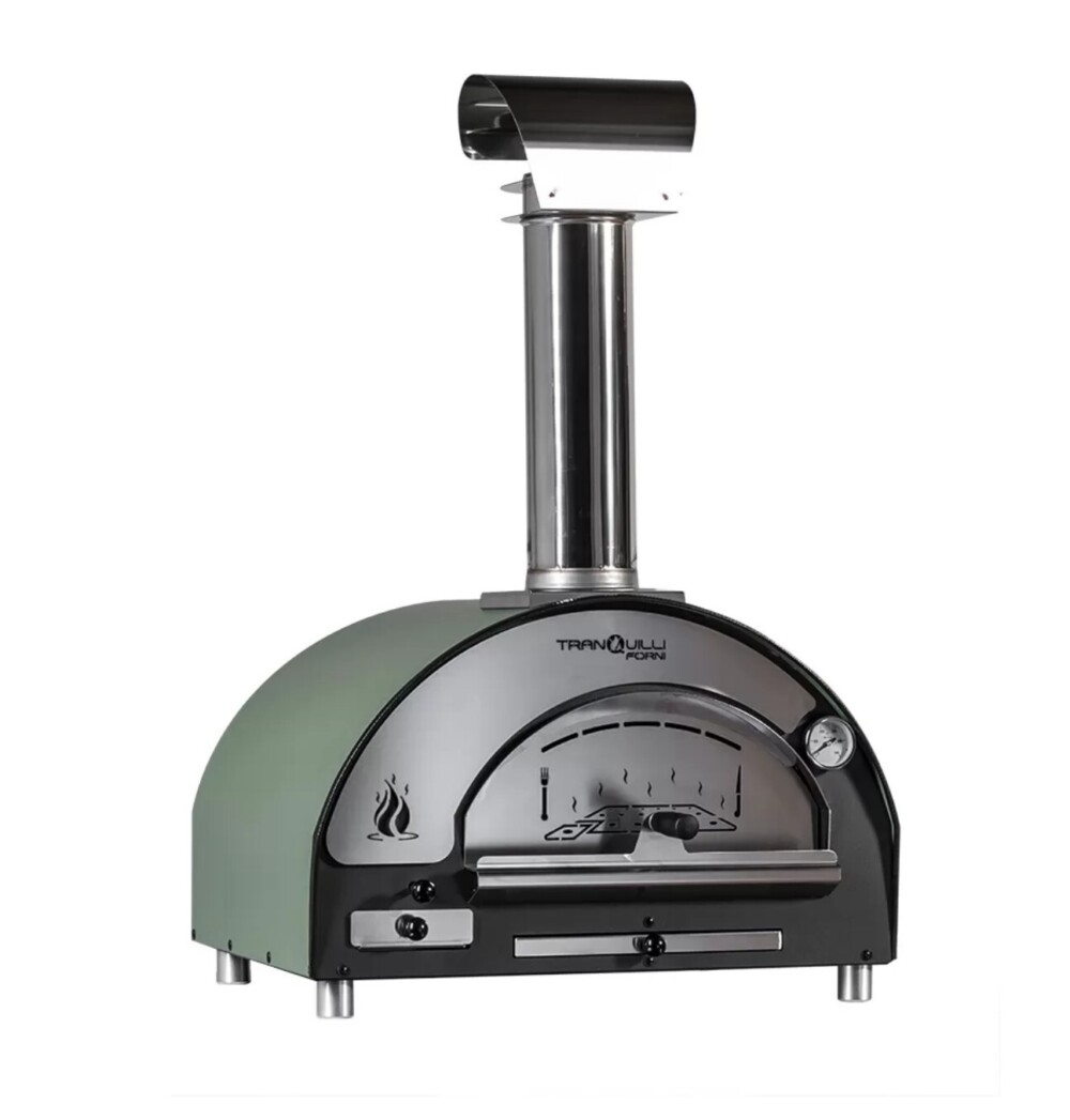 Tranquilli Forni Direct Fire Oven ARDE MEDIUM Green | Sunsource